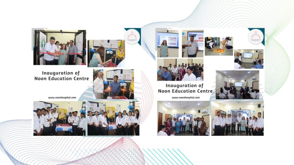 Inaugurating Noon Education Centre - noonhospital